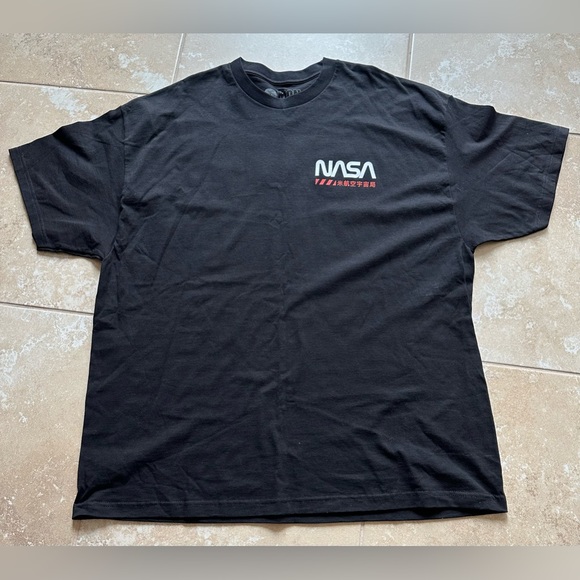 2 Monkeys | Shirts | Nasa Chinese Mens Black Tshirt National ...